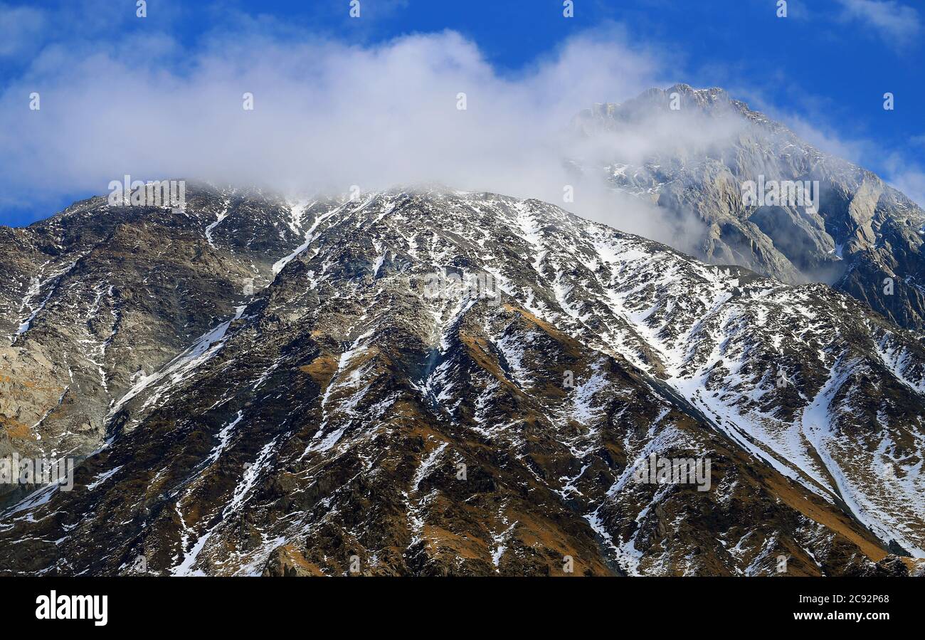 Photos of the beautiful mountains, snow-covered landscape from Georgia ...