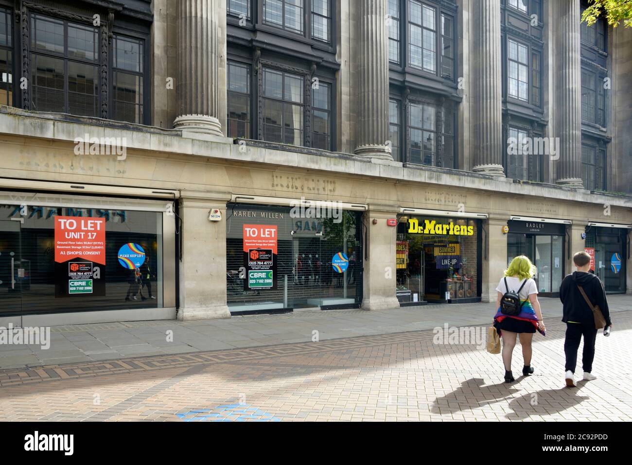 Empty city centre hi-res stock photography and images - Alamy