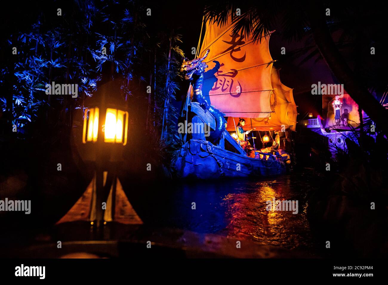 Rust, Germany. 28th July, 2020. Animated puppets (animatronics) are ...