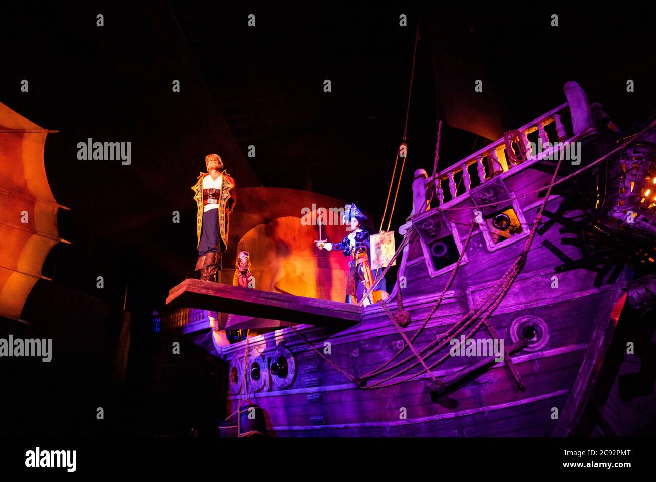 Rust, Germany. 28th July, 2020. Animated puppets (animatronics) are ...