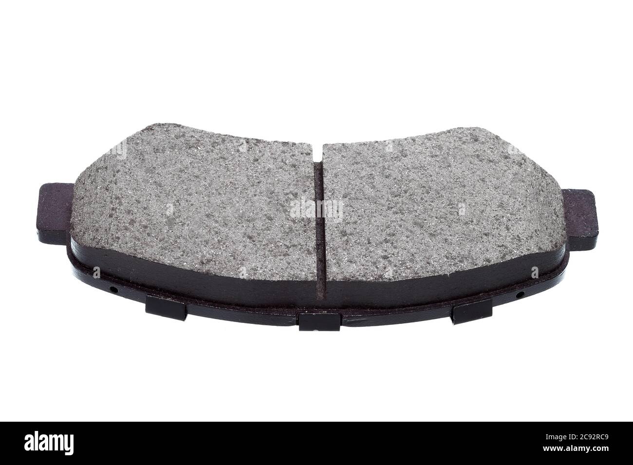 Brake pads, car spare parts isolated Stock Photo - Alamy