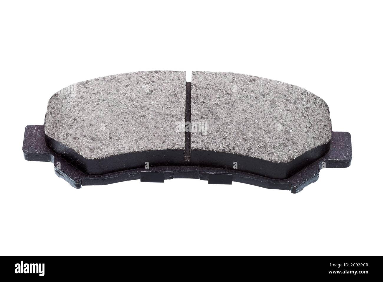 Brake pads, car spare parts isolated Stock Photo - Alamy