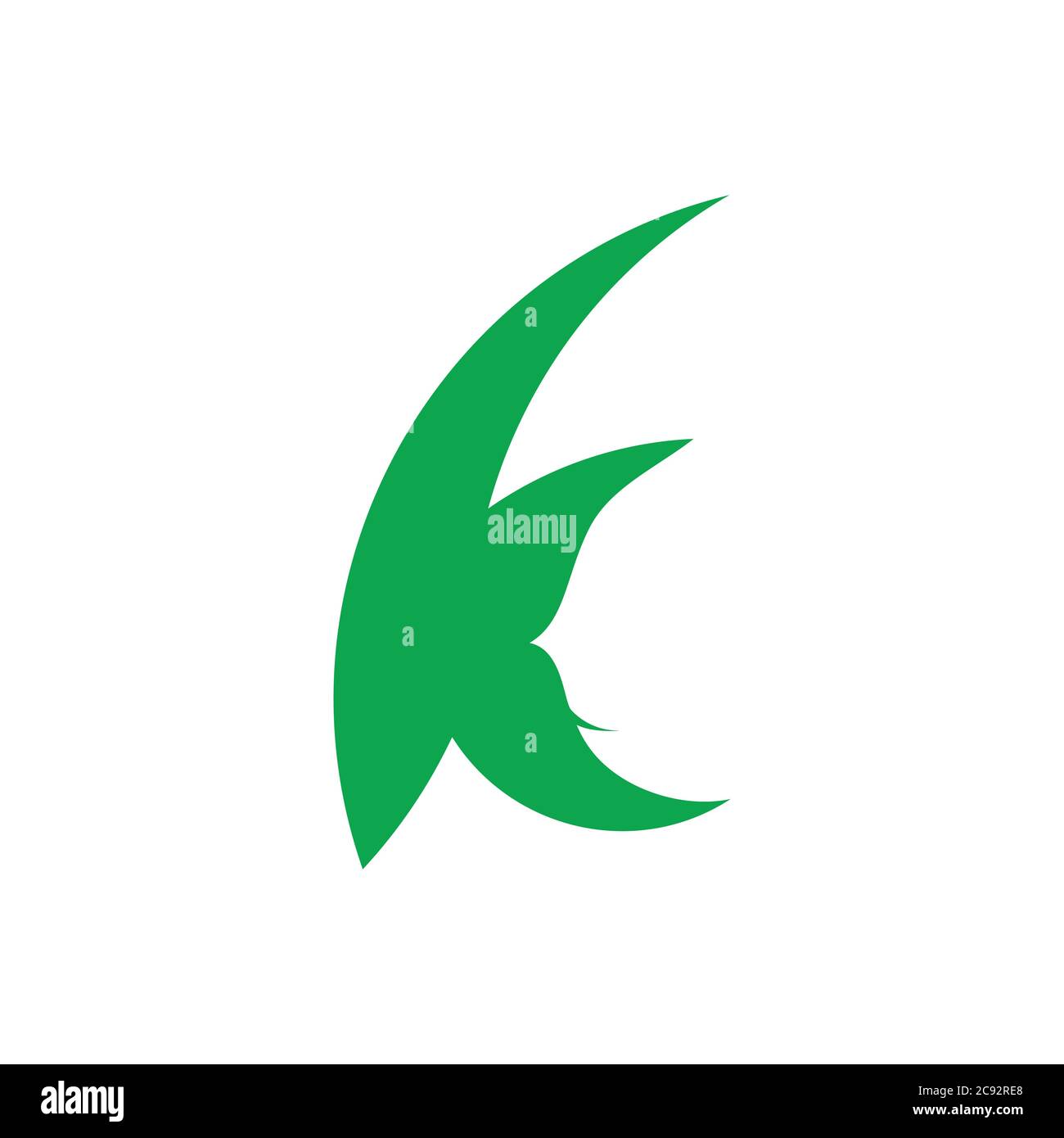 letter k leaf face human logo Stock Vector Image & Art - Alamy