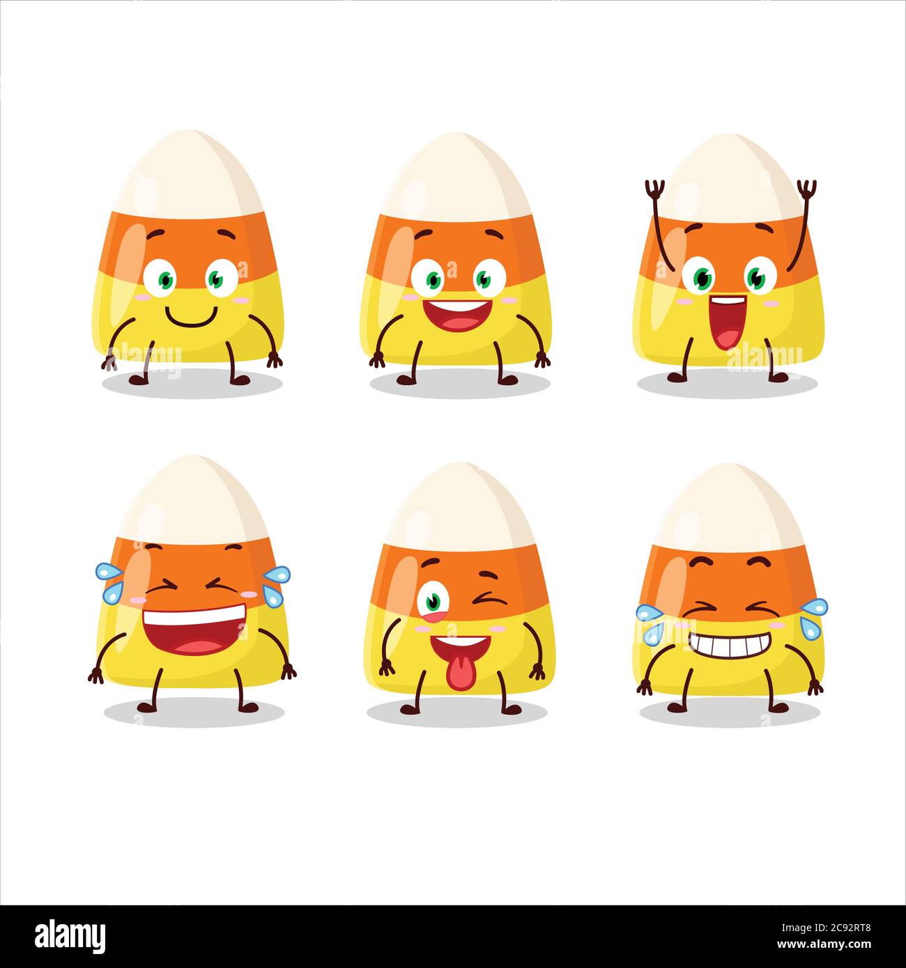 Candycorn Stock Vector Images - Alamy