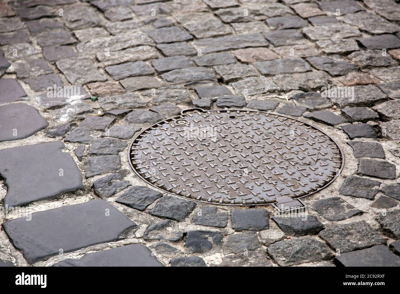 Pavement Inspection Cover High Resolution Stock Photography and Images ...