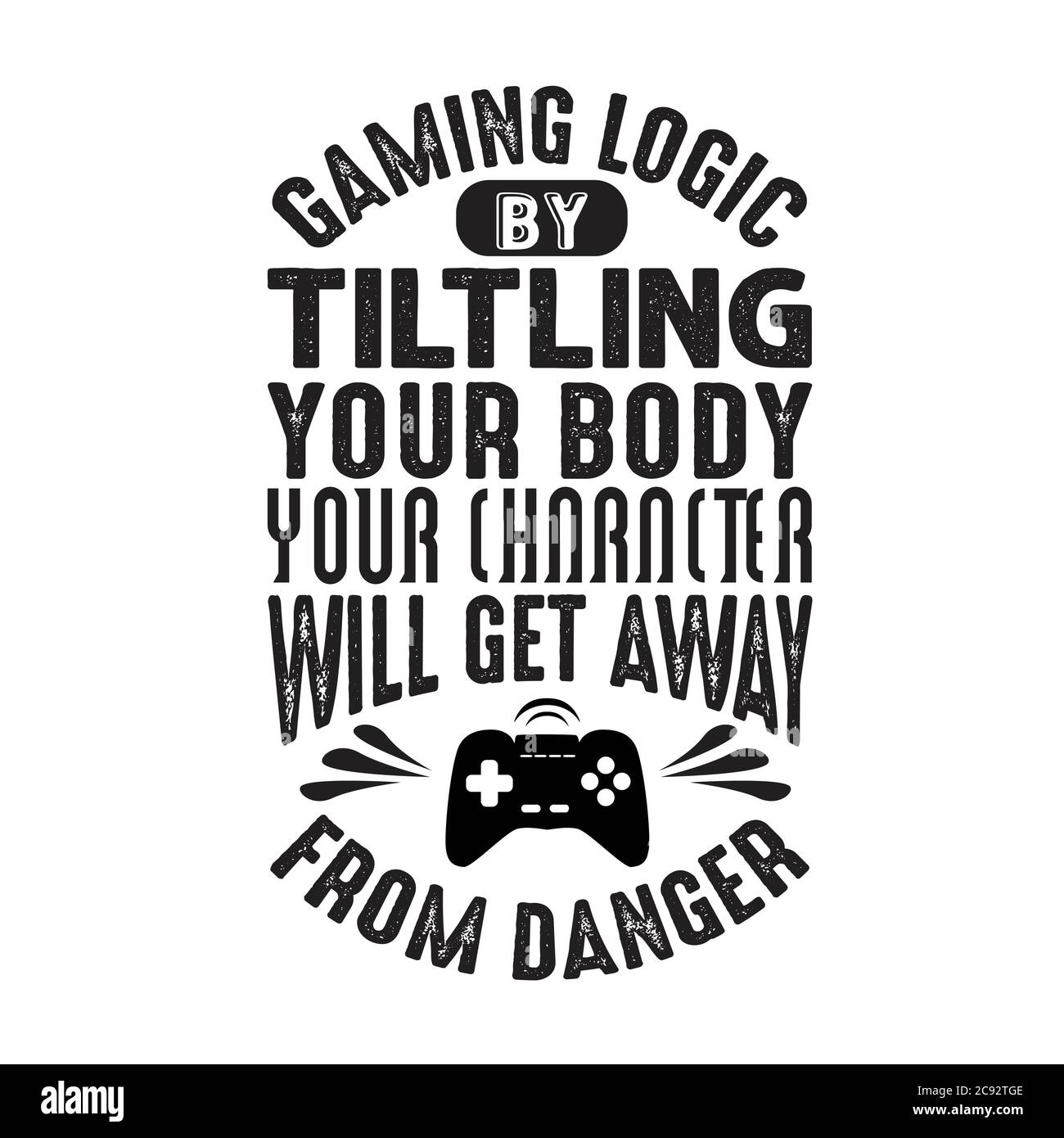 Game Quote and Saying. Your character will get away from danger Stock ...