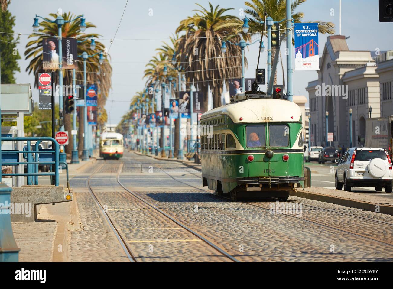 American trams hi-res stock photography and images - Alamy