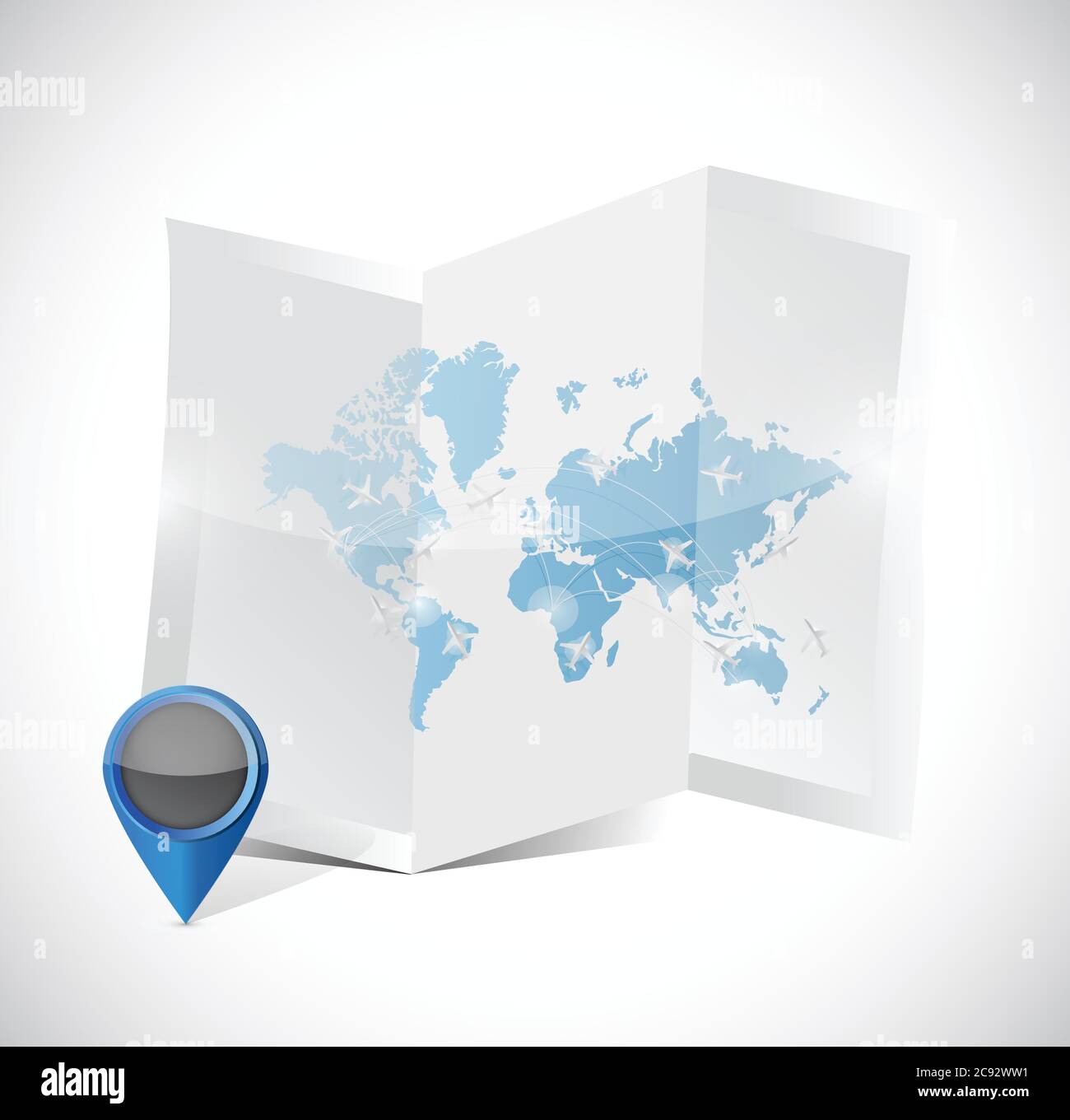 Travel arrangements Stock Vector Images - Alamy