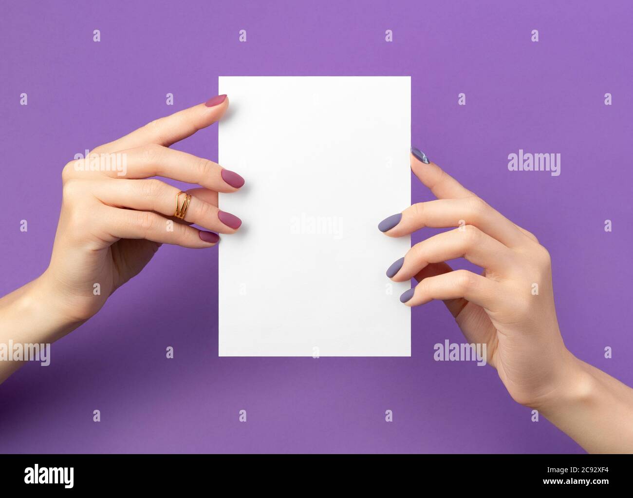 Hand with manicure hi-res stock photography and images - Alamy