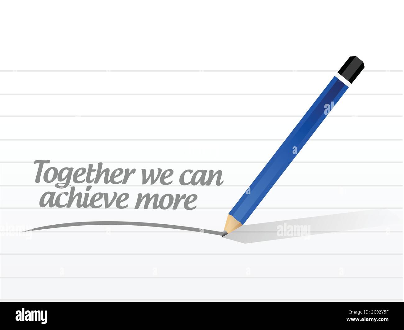 Together we can achieve more Stock Vector Images - Alamy Together we can achieve more Stock Vector Images - Alamy