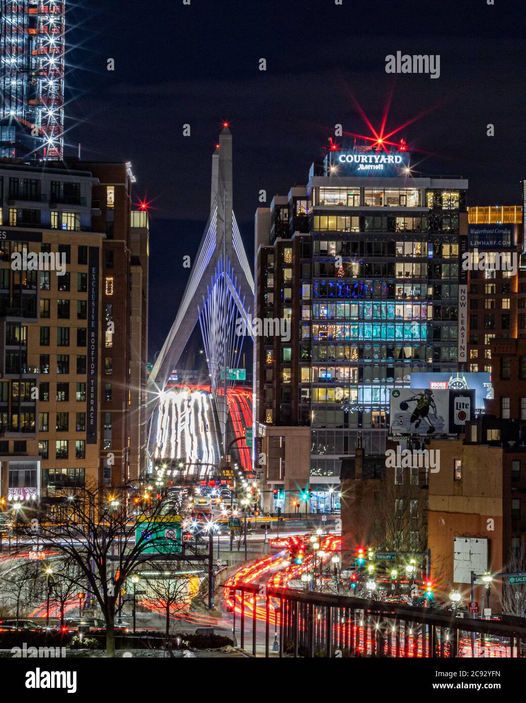 Boston traffic lights hi-res stock photography and images - Alamy