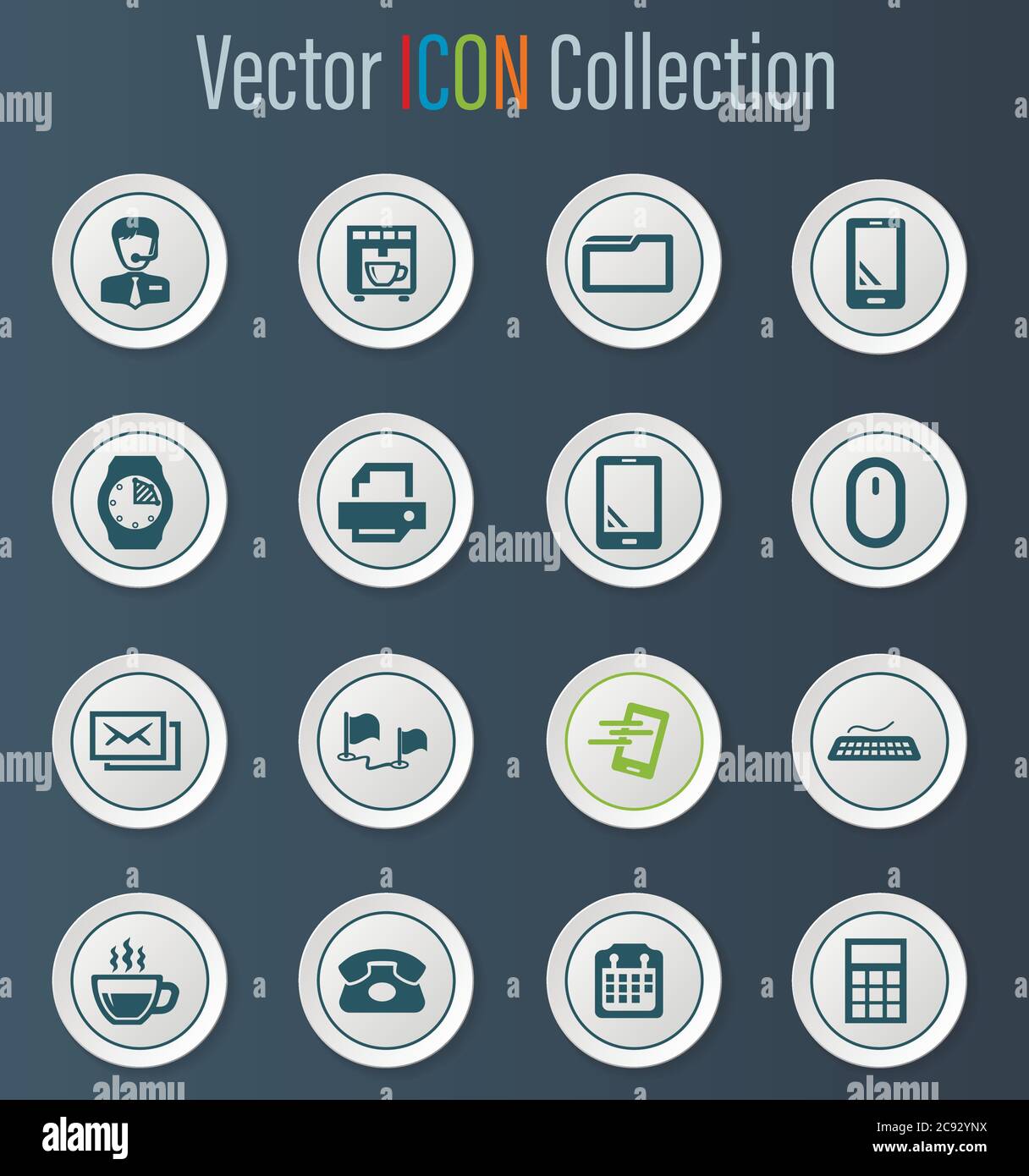 Old folder office Stock Vector Images - Alamy