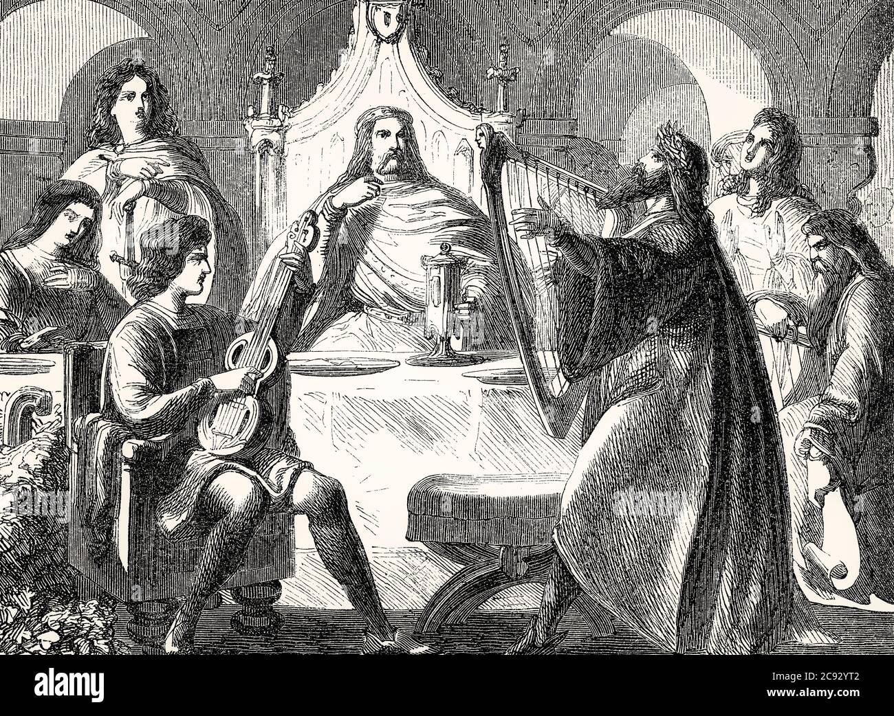 Middle ages court hi-res stock photography and images - Alamy