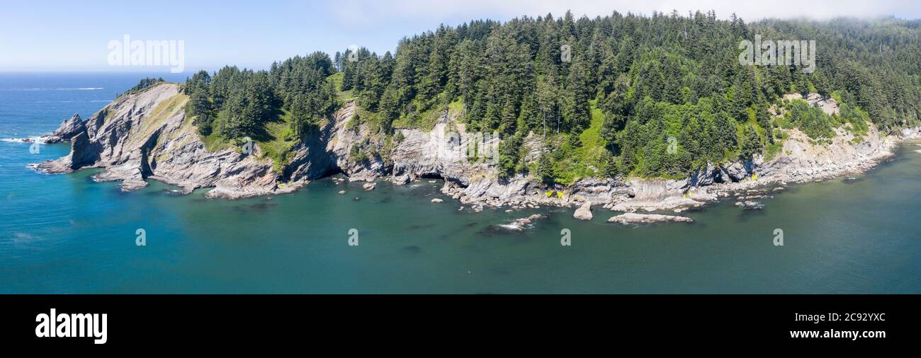 The cold water of the Pacific Ocean meets the rugged yet beautiful ...