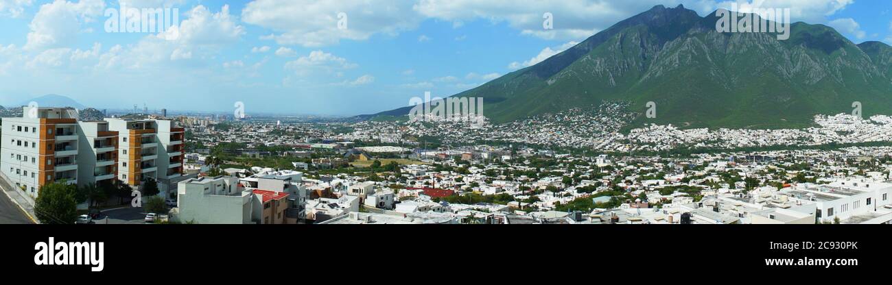 panoramic view of monterrey mexico Stock Photo - Alamy