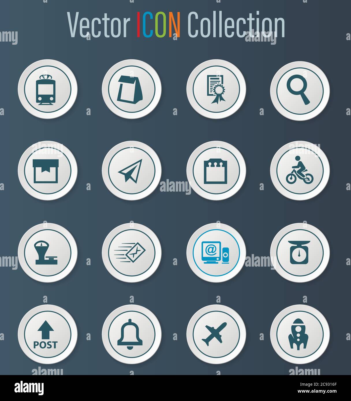 Delivery train mail hi-res stock photography and images - Alamy