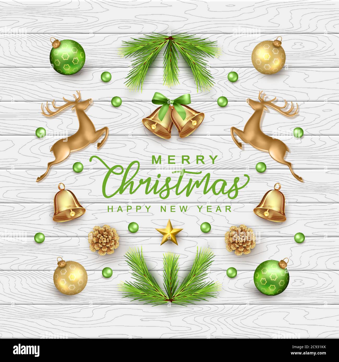 Holiday Christmas Card Stock Vector Image & Art - Alamy