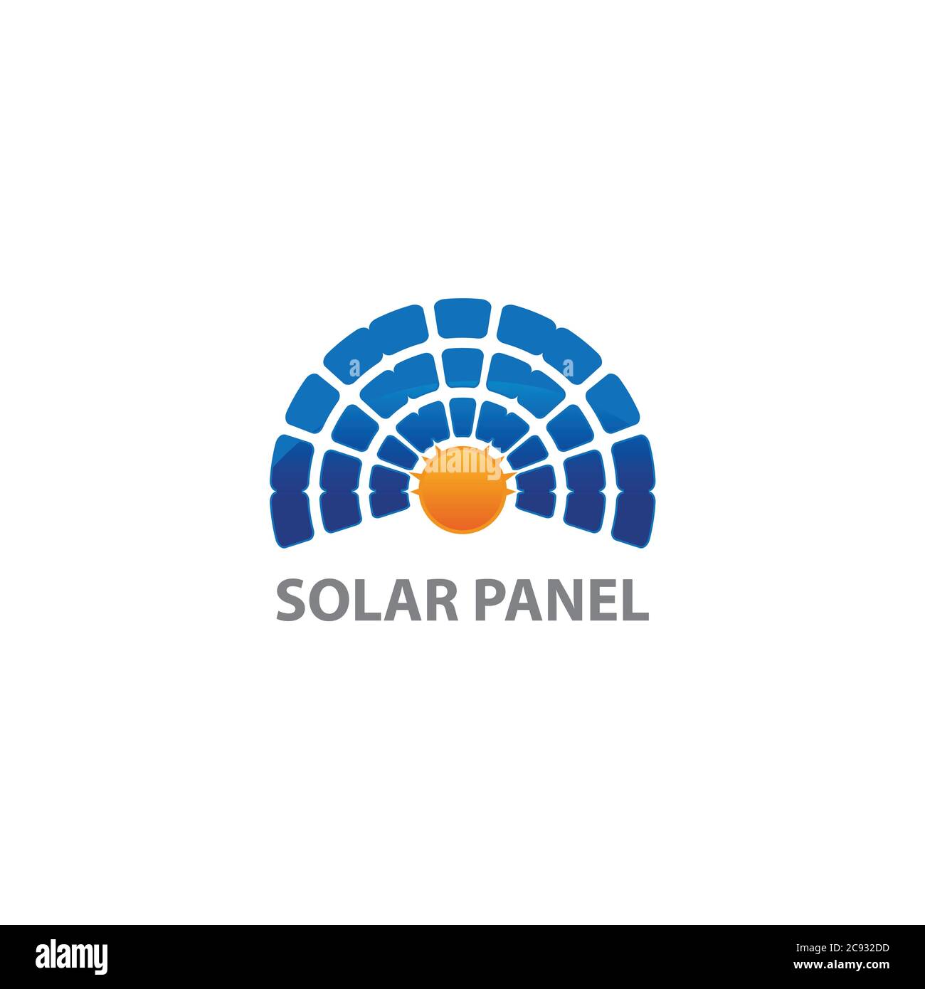 Solar panel logo hi-res stock photography and images - Alamy