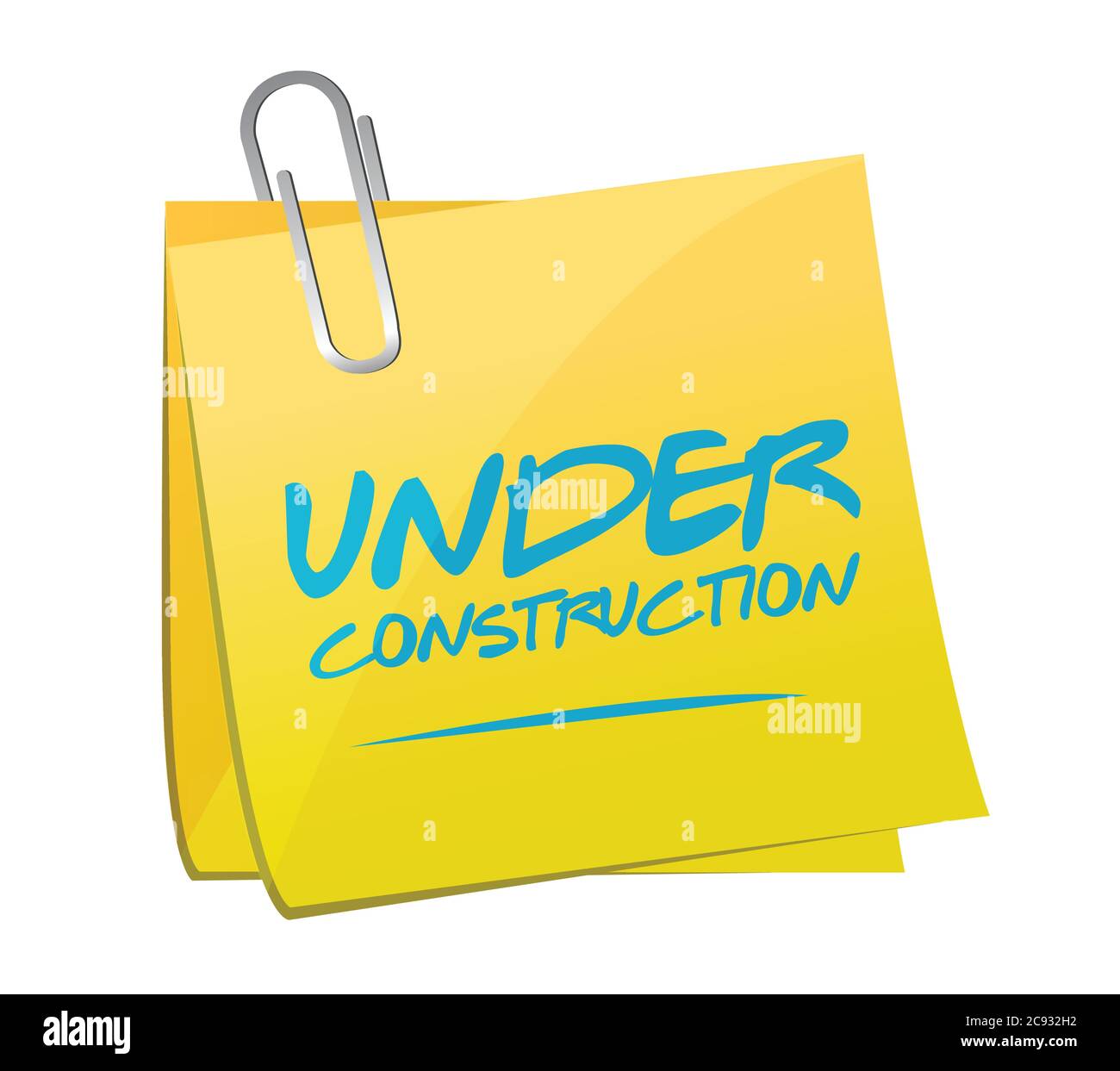 Unfinished construction site Stock Vector Images - Alamy