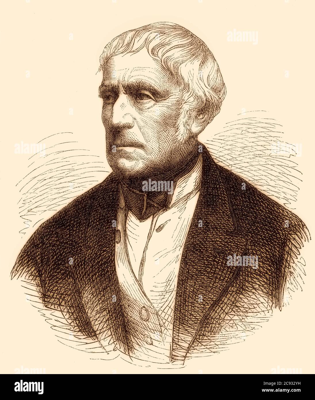 François Pierre Guillaume Guizot, 1787 – 1874, a French historian ...