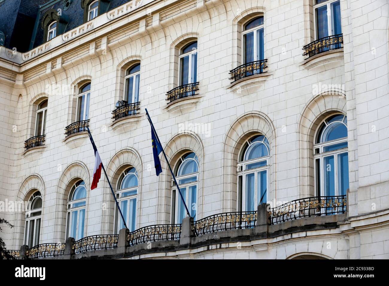 Vienna french embassy hi-res stock photography and images - Alamy