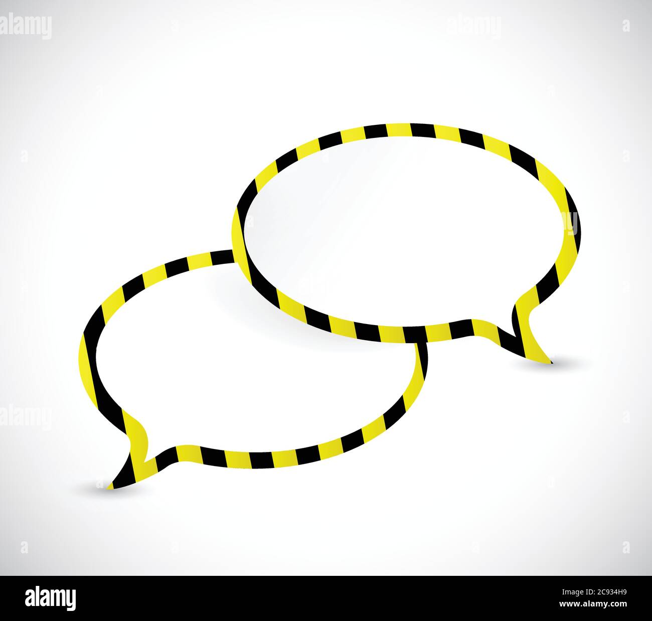 Safety conversation Stock Vector Images - Alamy