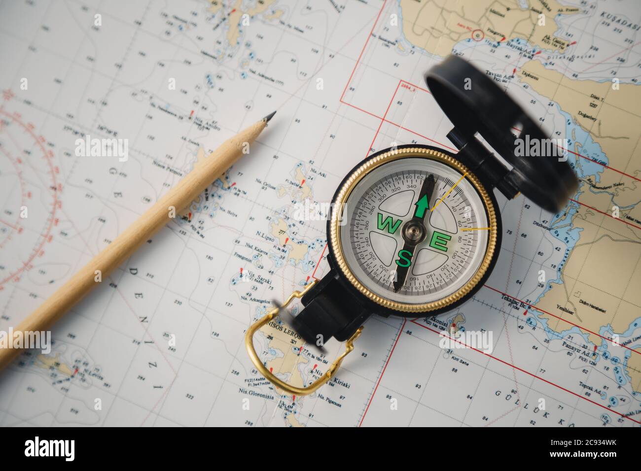 Pencil map hi-res stock photography and images - Alamy