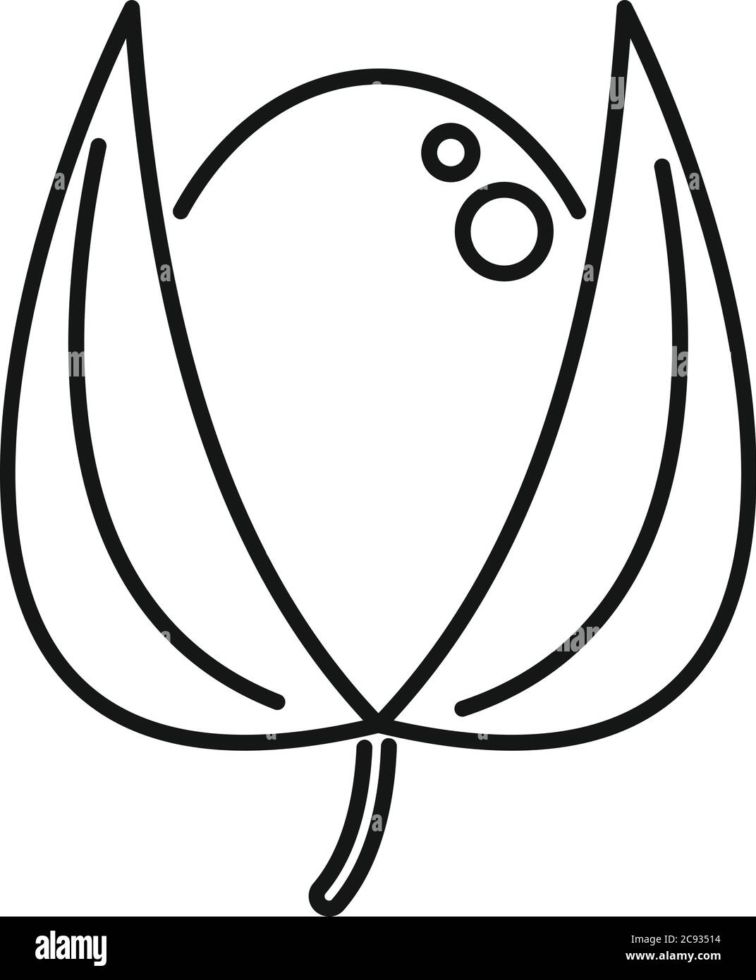 Golden berry icon. Outline golden berry vector icon for web design ...