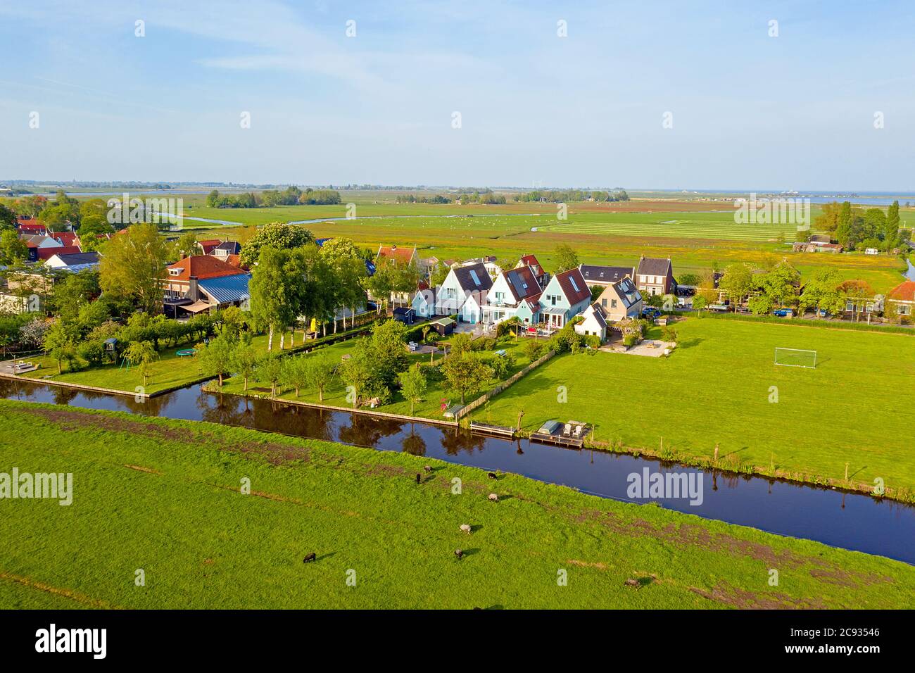 Beautiful aerial view dutch landscape hi-res stock photography and ...