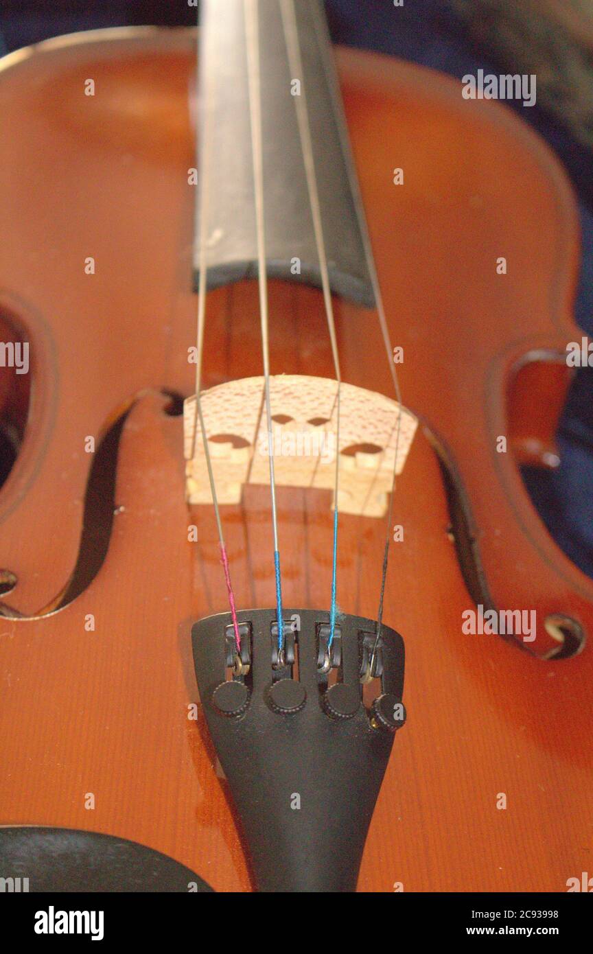 The art of violin, the prince of musical instruments Stock Photo - Alamy