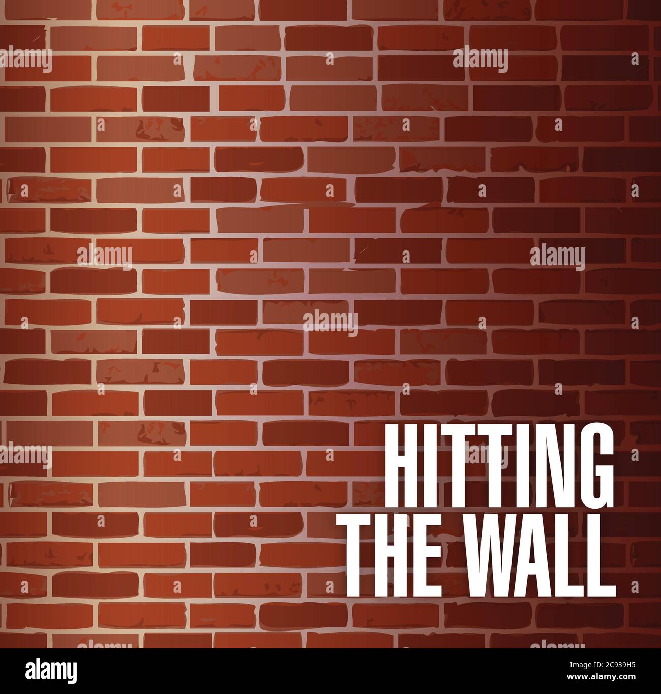 Hitting wall Stock Vector Images - Alamy