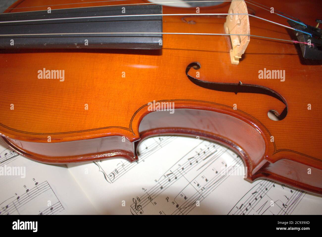 The art of violin, the prince of musical instruments Stock Photo - Alamy