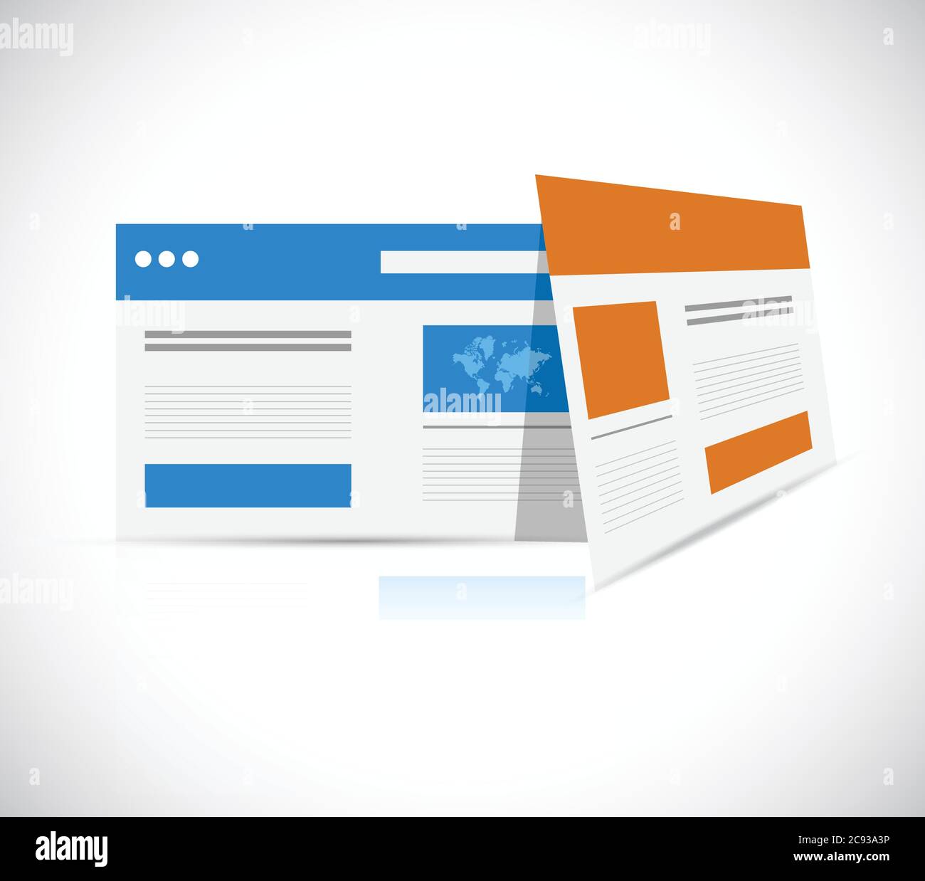 Image templates for website vector vectors hi-res stock photography and ...