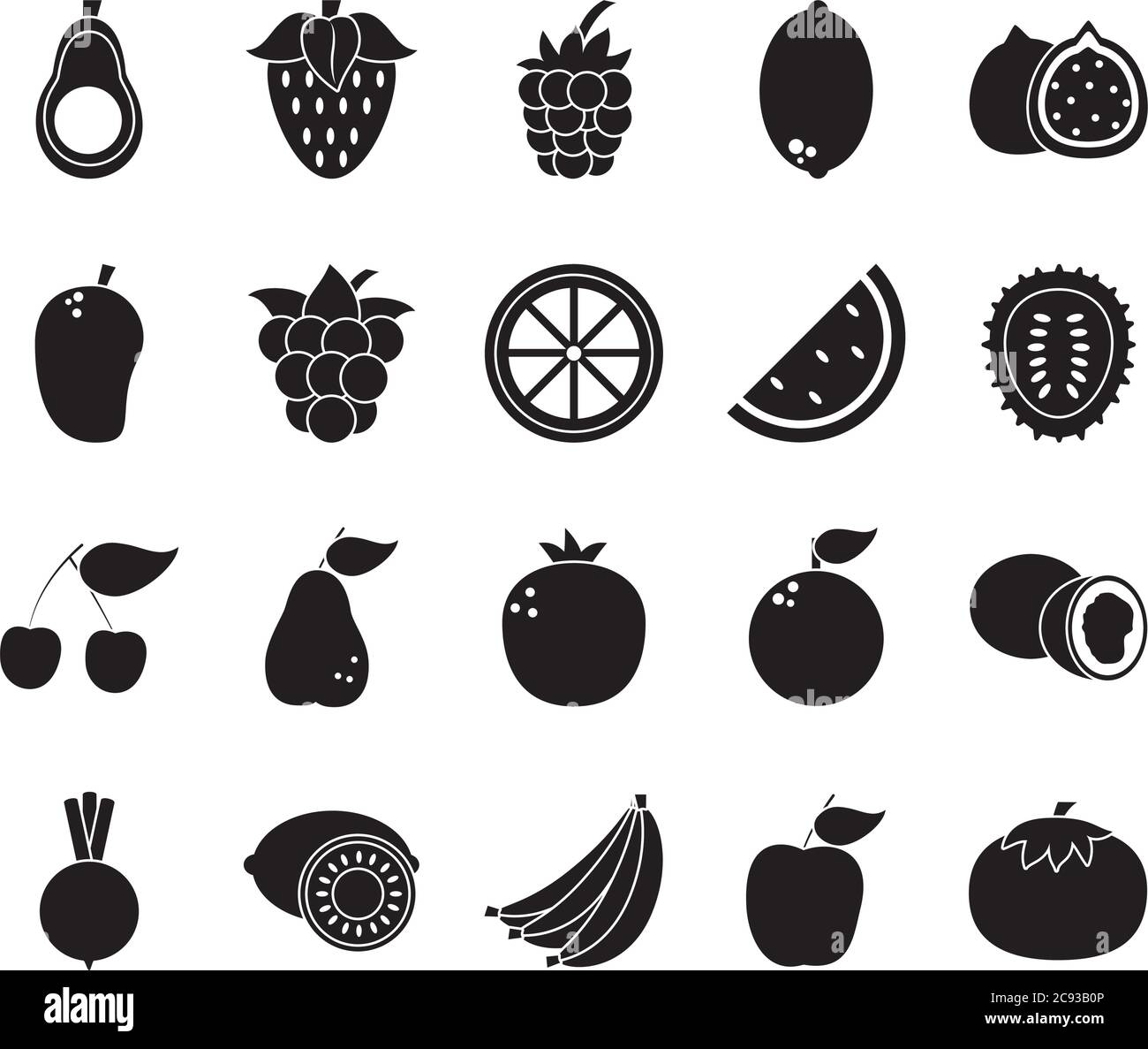 Green kiwi fruit background Black and White Stock Photos & Images - Alamy