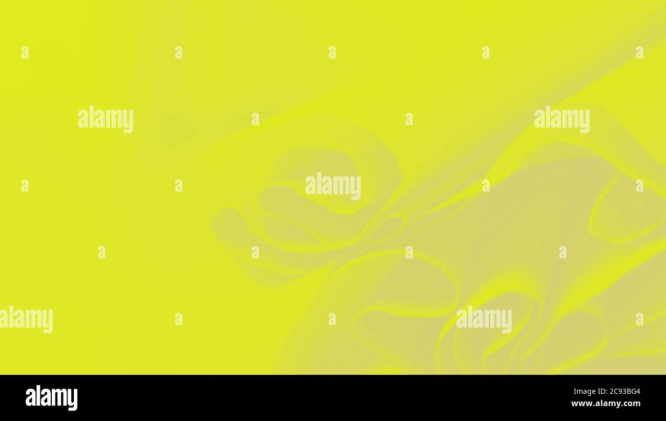 Vivid yellow background, soft wrapping paper, abstract blurred panorama ...