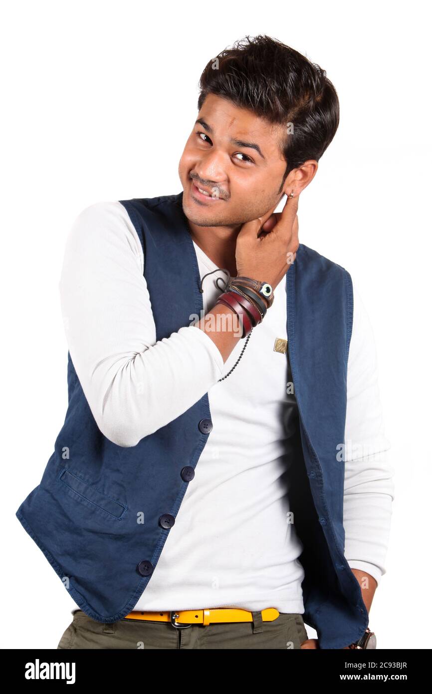 Indian male models hi-res stock photography and images - Alamy