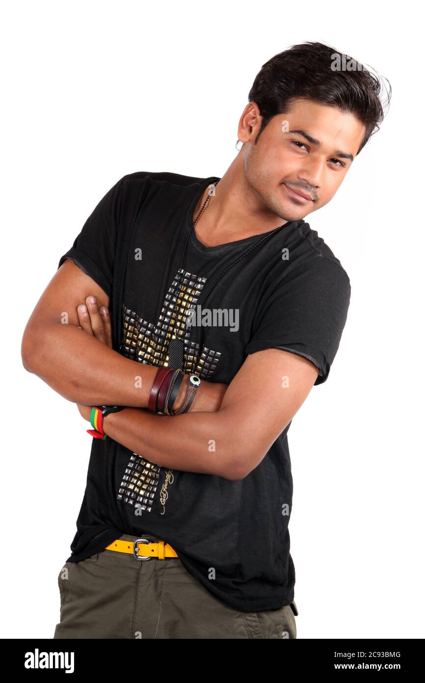 Indian male models hi-res stock photography and images - Alamy