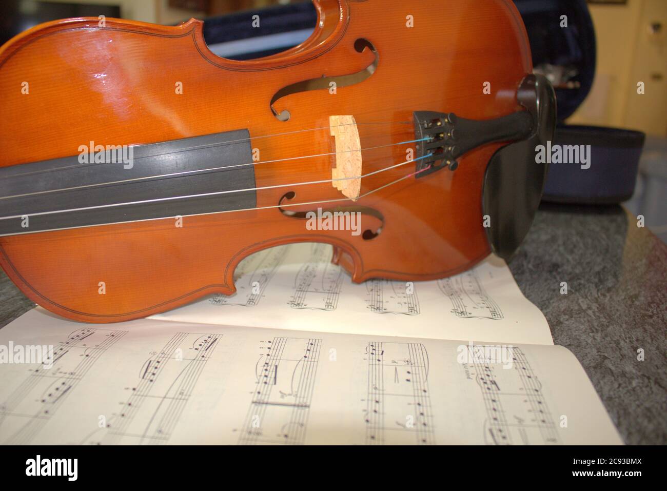 The art of violin, the prince of musical instruments Stock Photo - Alamy