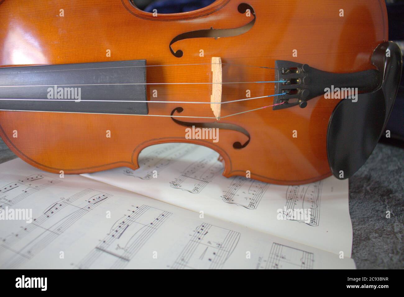 The art of violin, the prince of musical instruments Stock Photo - Alamy
