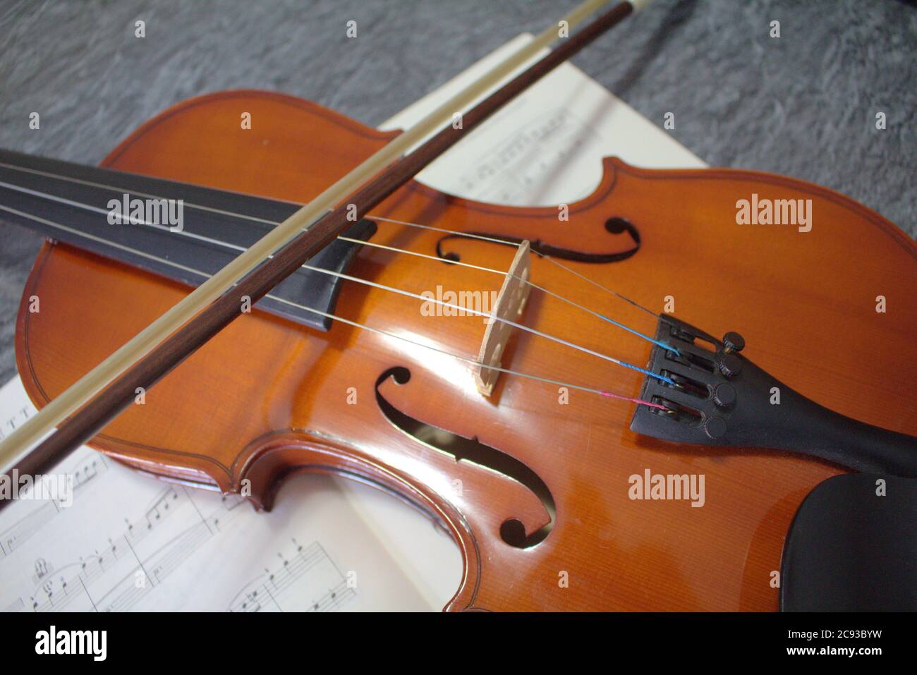The art of violin, the prince of musical instruments Stock Photo - Alamy
