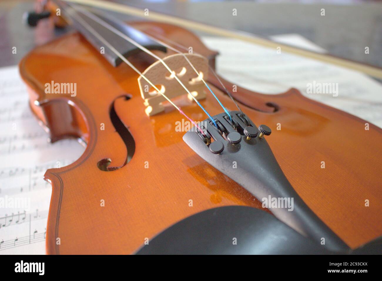 The art of violin, the prince of musical instruments Stock Photo - Alamy