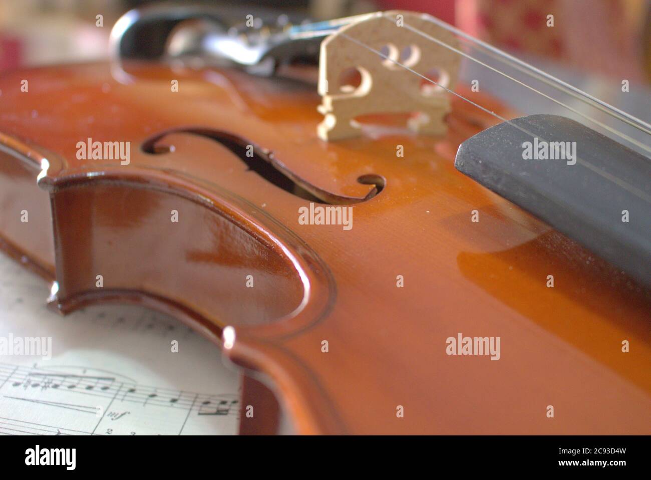 The art of violin, the prince of musical instruments Stock Photo - Alamy