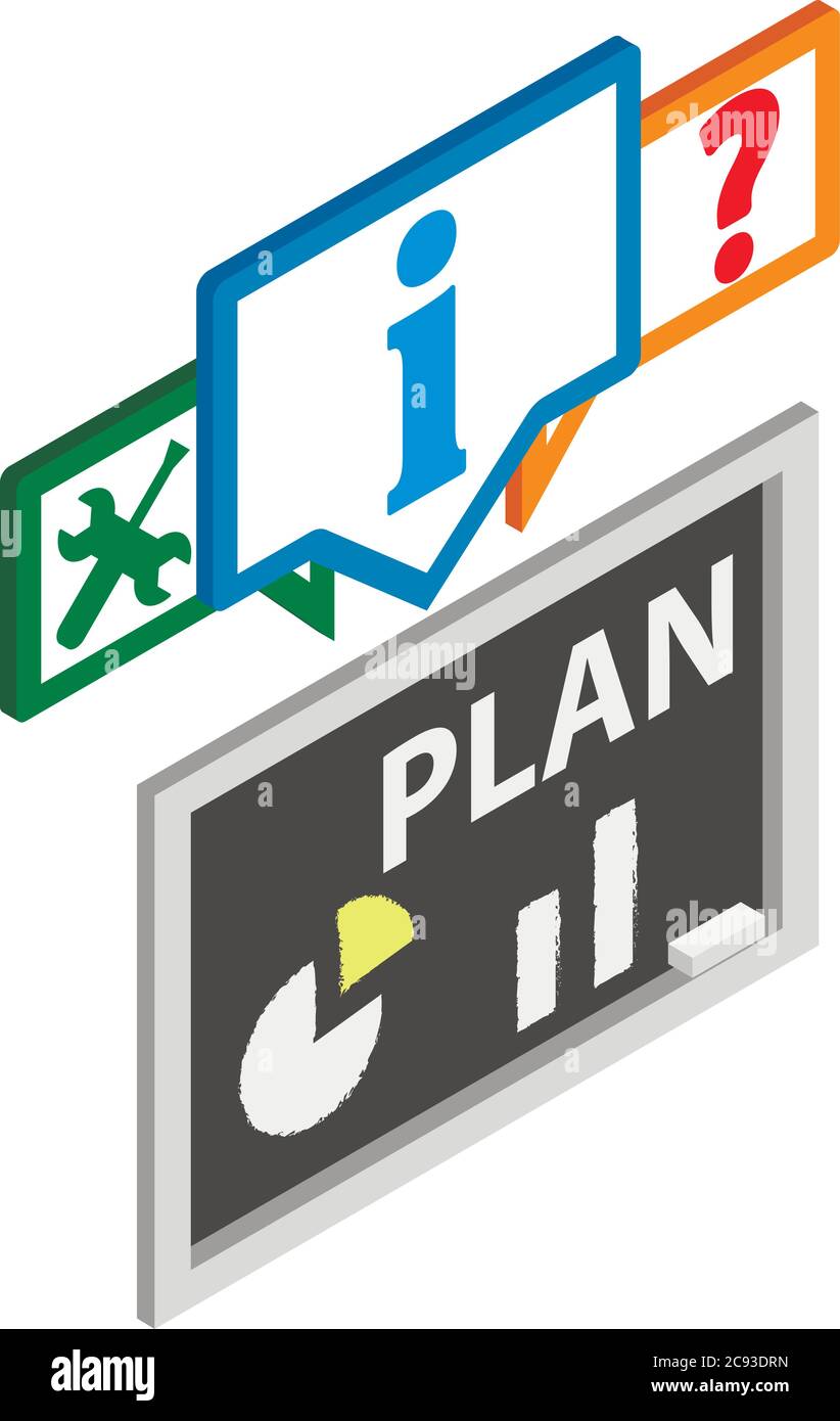 Pie graph question mark hi-res stock photography and images - Alamy