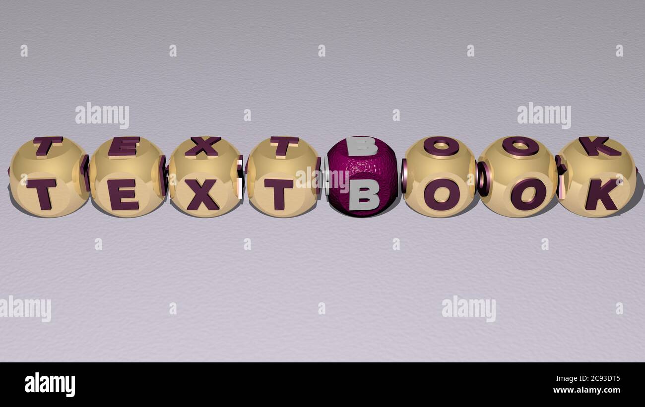 textbook combined by dice letters and color crossing for the related ...