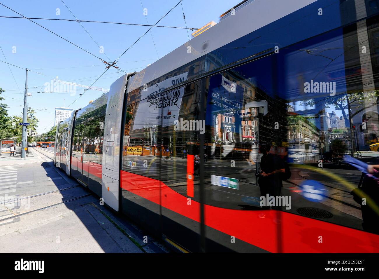 Vienna Public Trams Transport High Resolution Stock Photography and ...