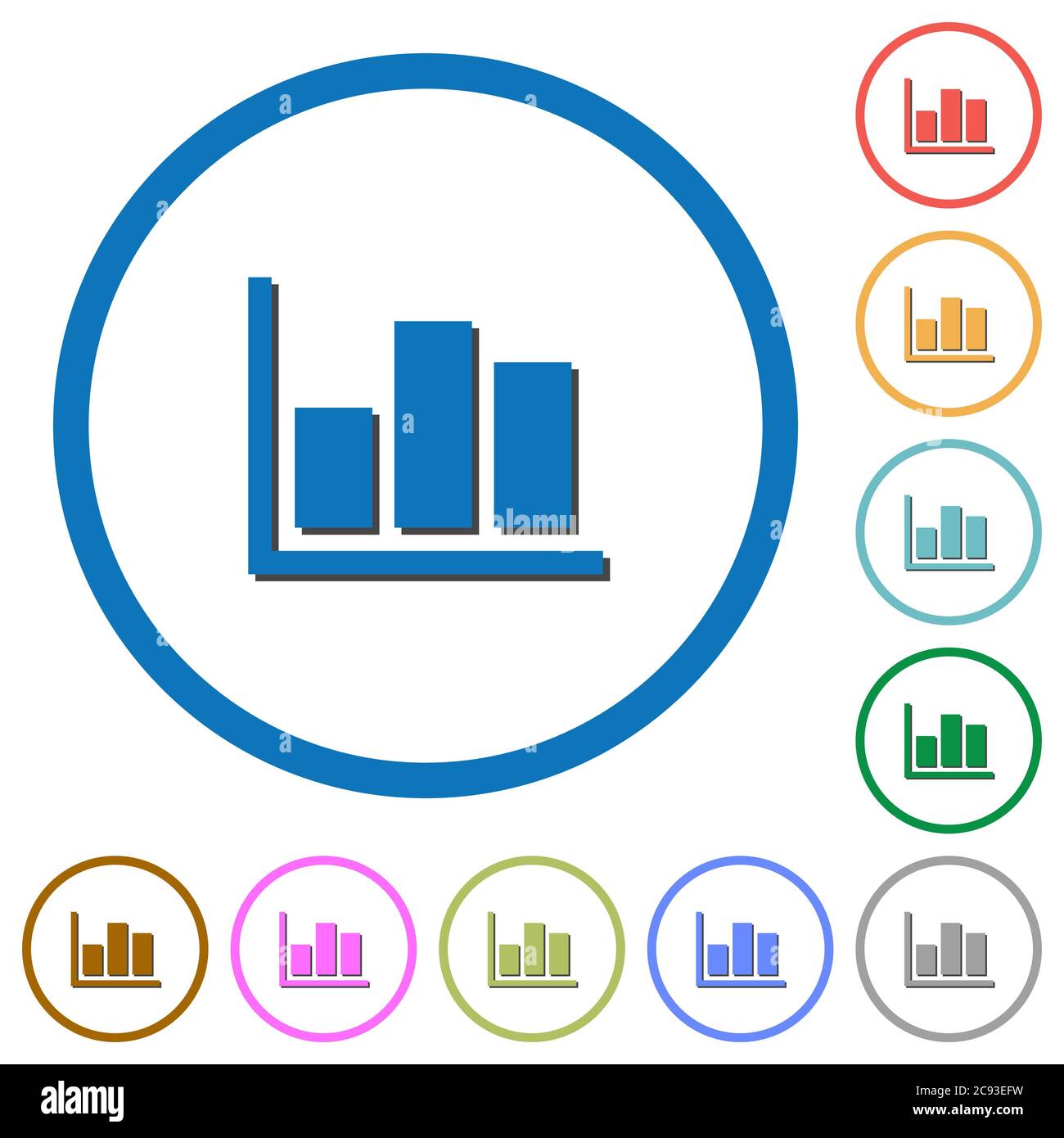 Pink shades chart Stock Vector Images - Alamy