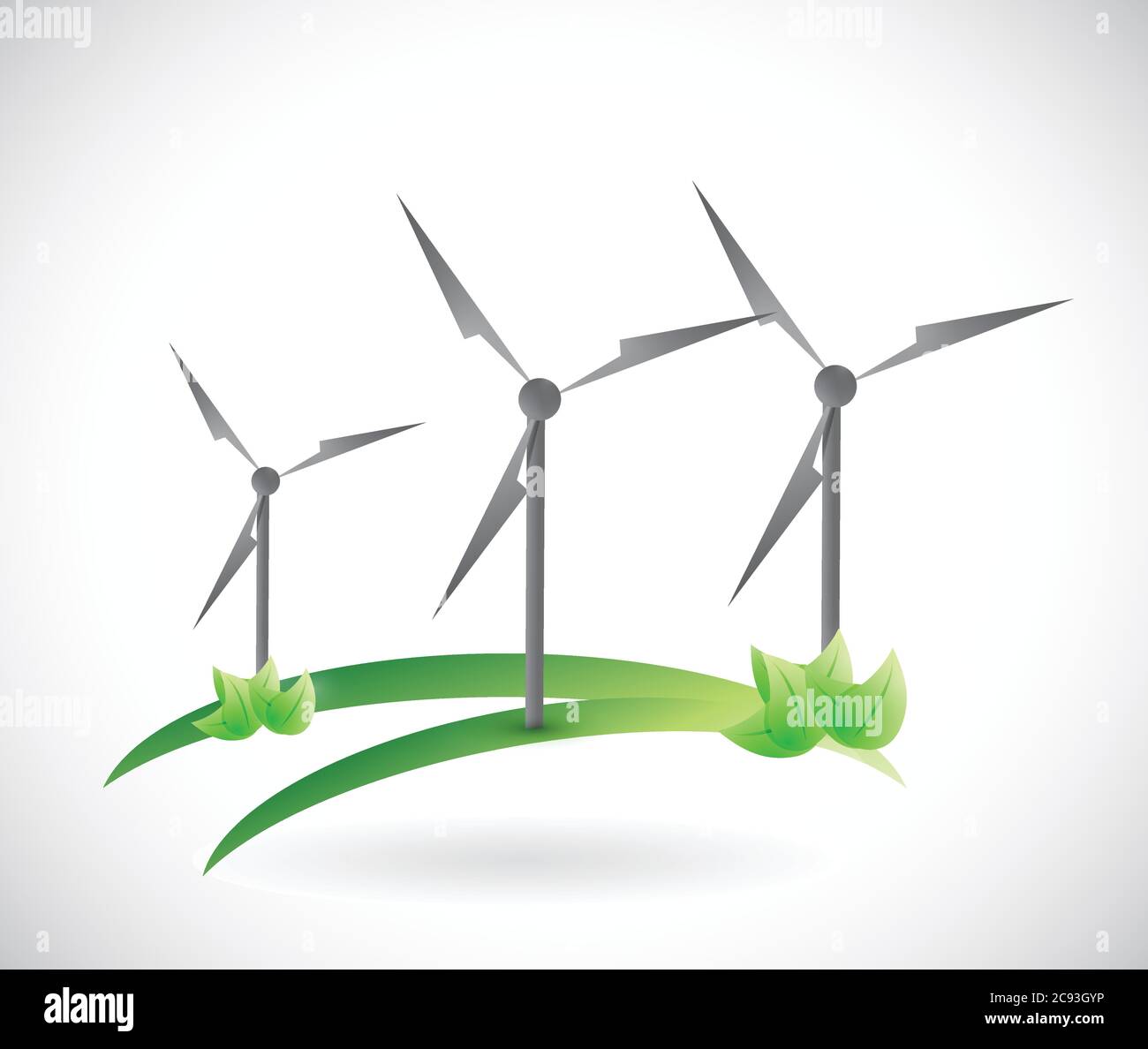 Image of a windmill Stock Vector Images - Alamy