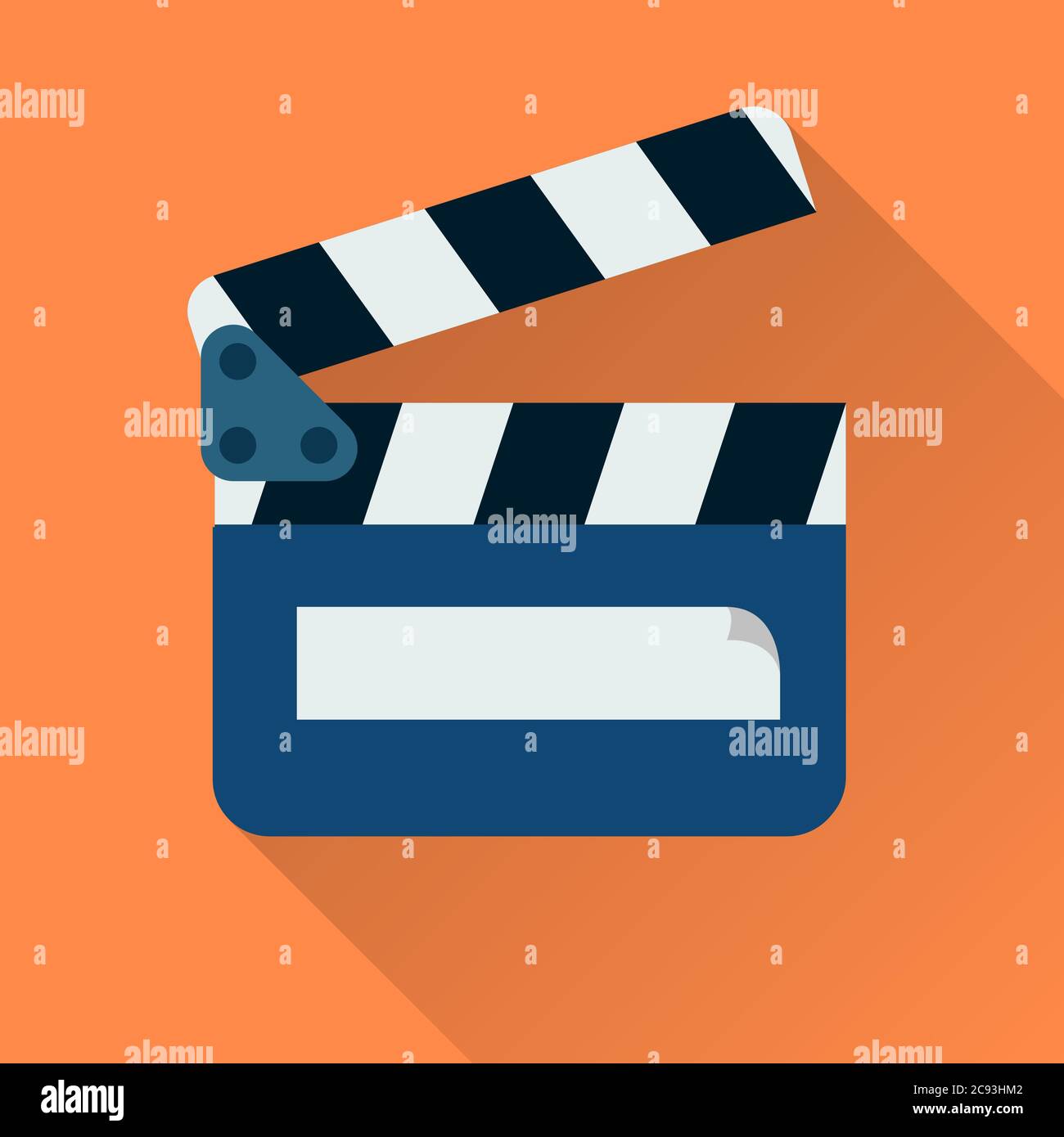 Vector Image movie clapper Stock Vector Image & Art - Alamy