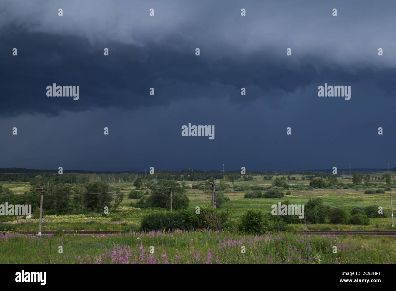 Top view wide open plain hi-res stock photography and images - Alamy