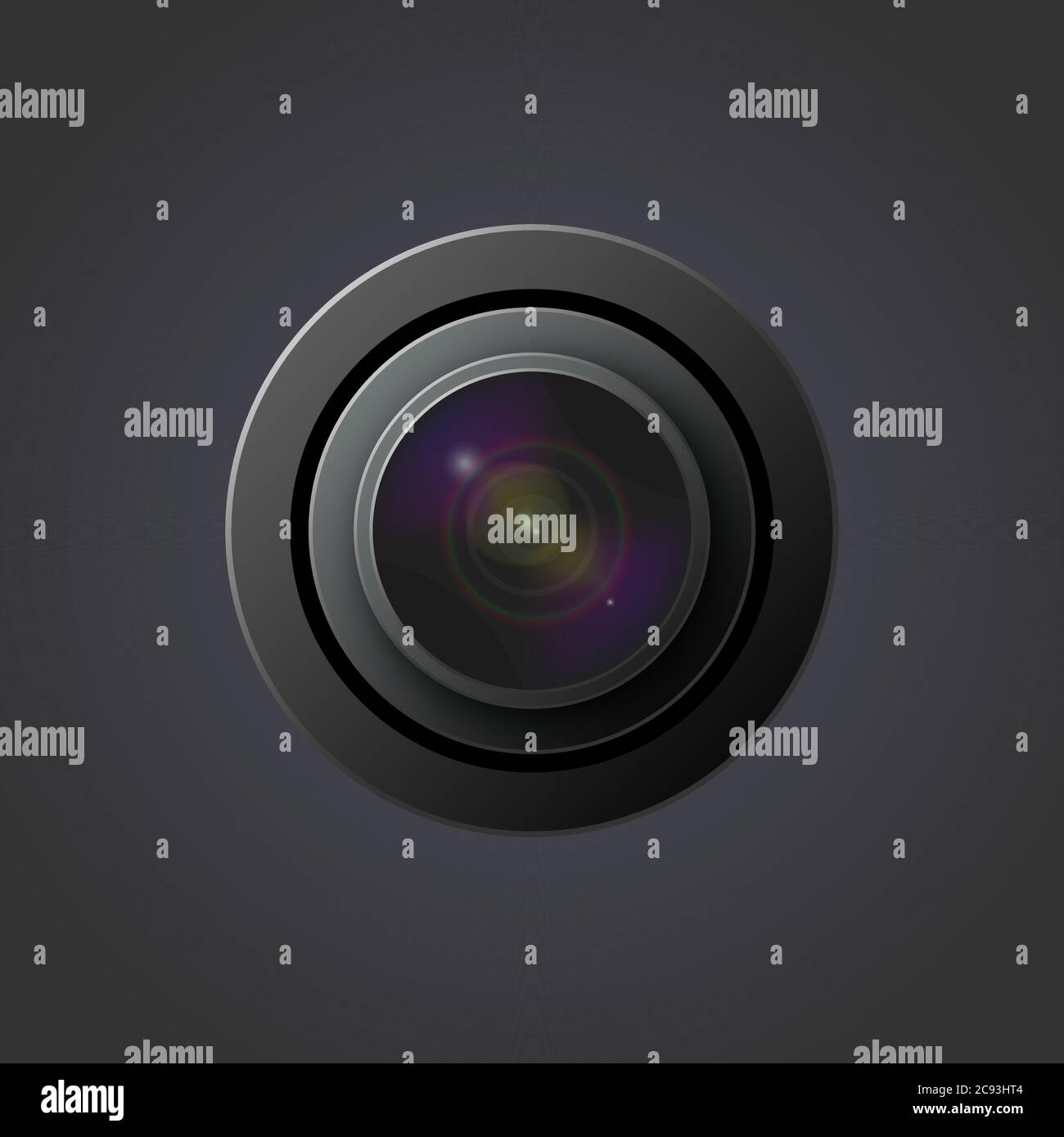 Vector image lenses for camera Stock Vector Image & Art - Alamy